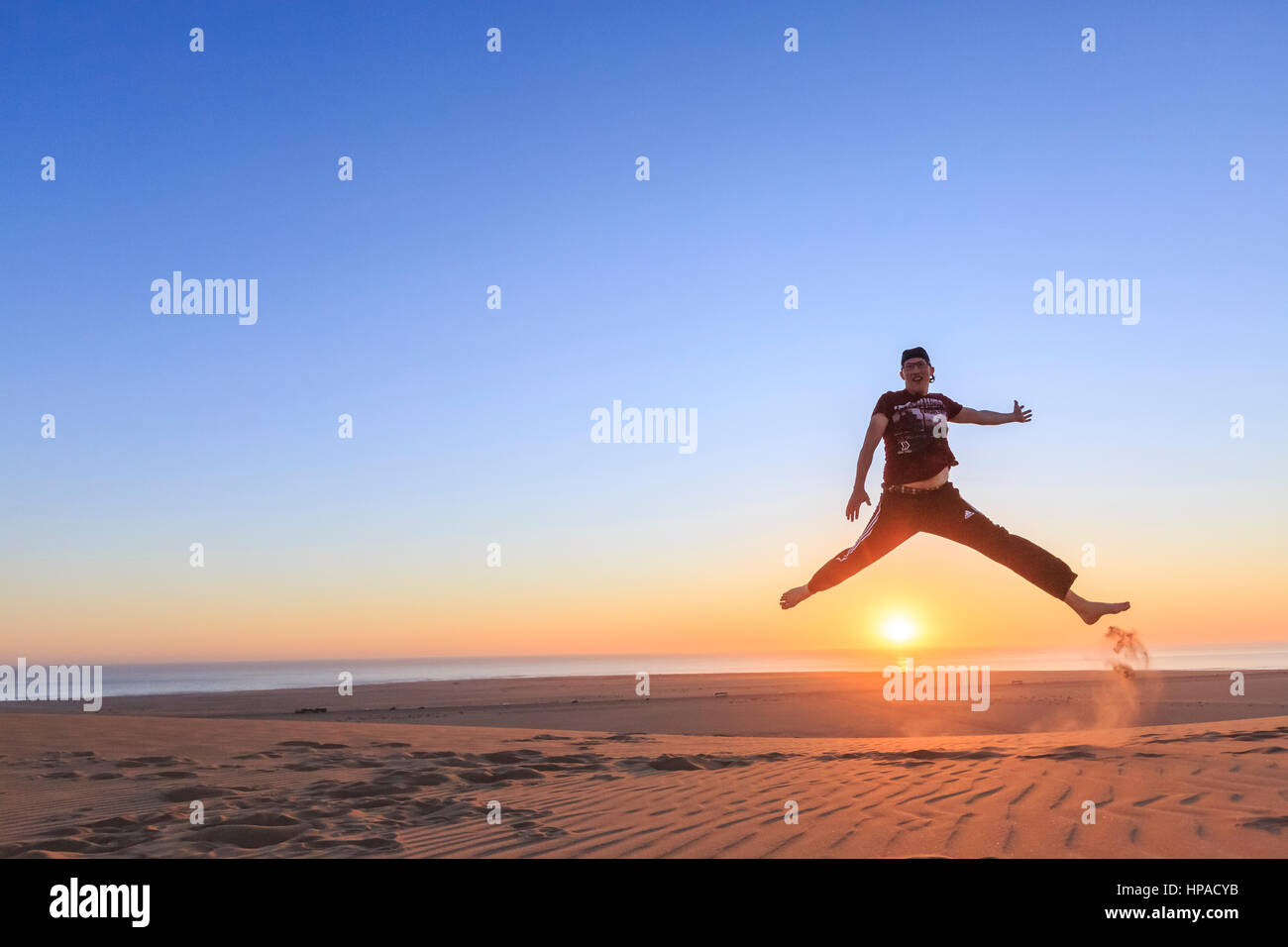 Happily young hi-res stock photography and images - Alamy