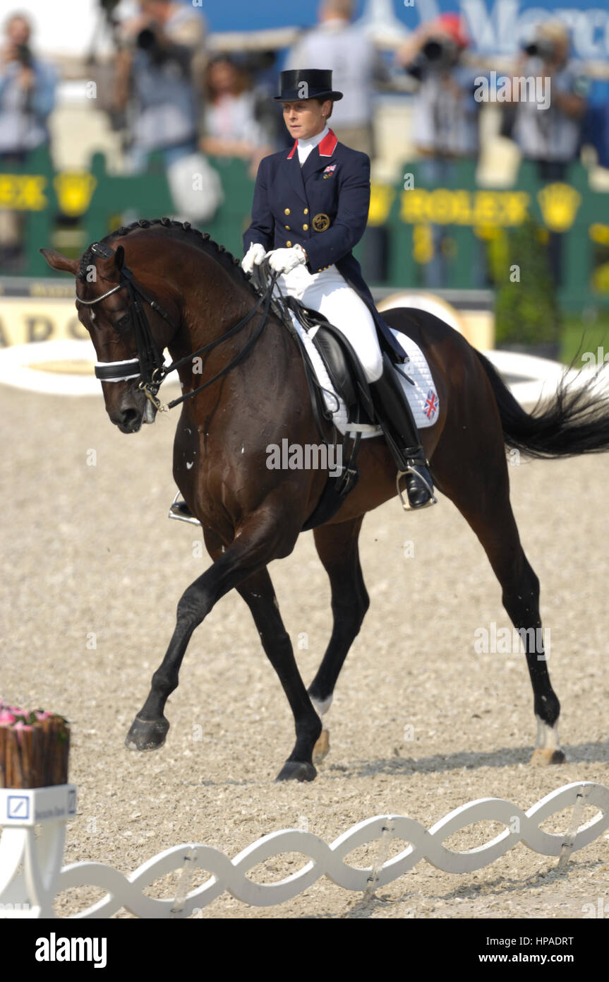 Emma Hindle (GBR) riding Lancet - World Equestrian Games, Aachen ...