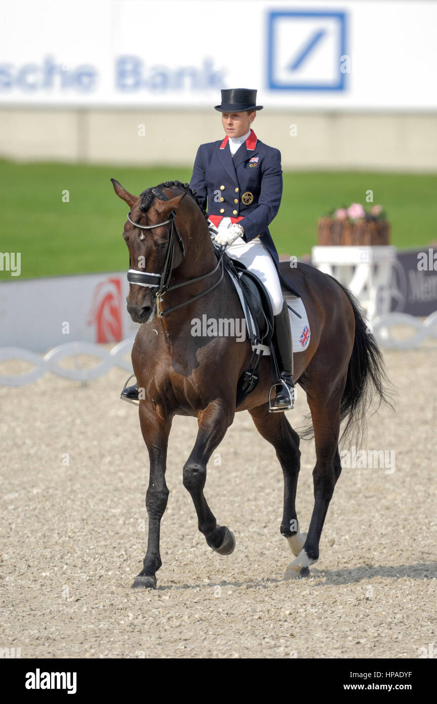 Emma Hindle (GBR) riding Lancet - World Equestrian Games, Aachen ...