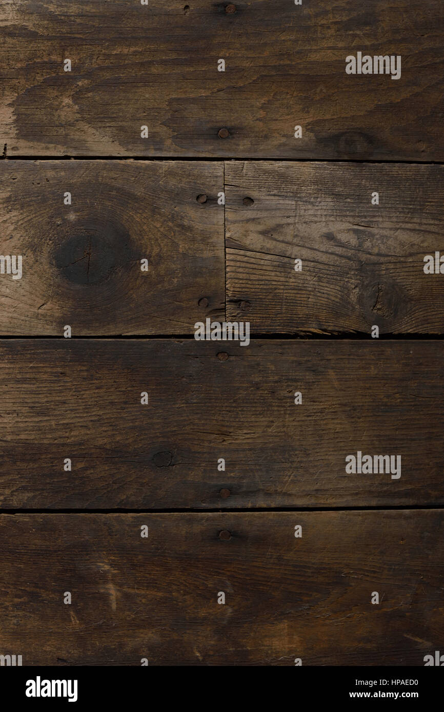 Distressed Horizontal Wood Flooring Stock Photo - Alamy