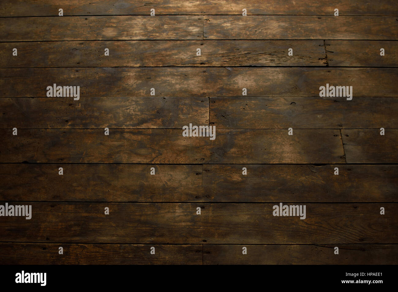 Closeup of Worn Wood Plank Flooring Stock Photo - Alamy