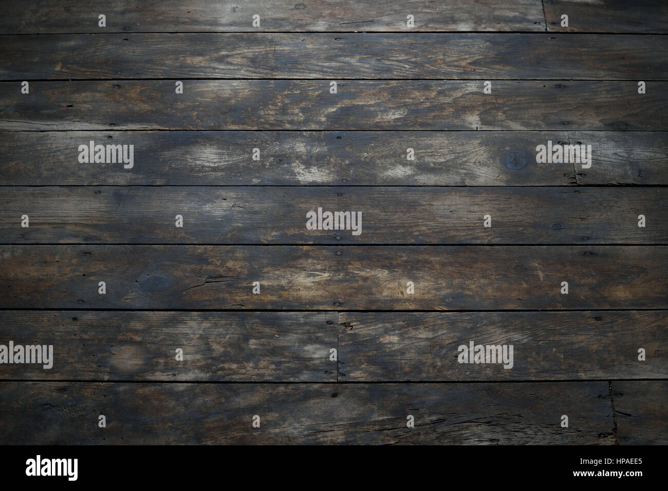 Closeup of Damaged Wood Plank Floor Stock Photo - Alamy