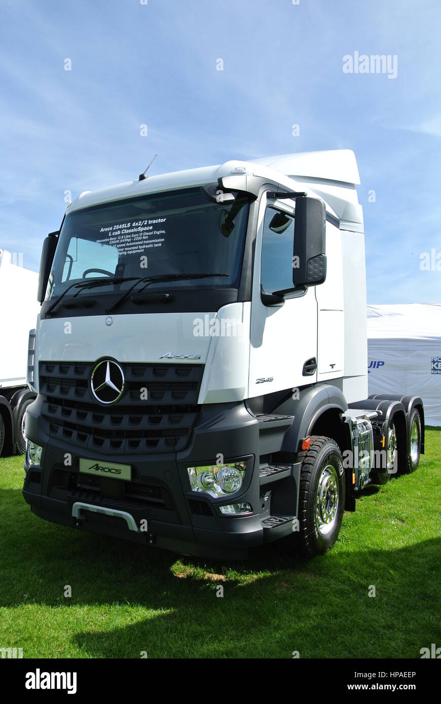 Mercedes arocs hi-res stock photography and images - Alamy