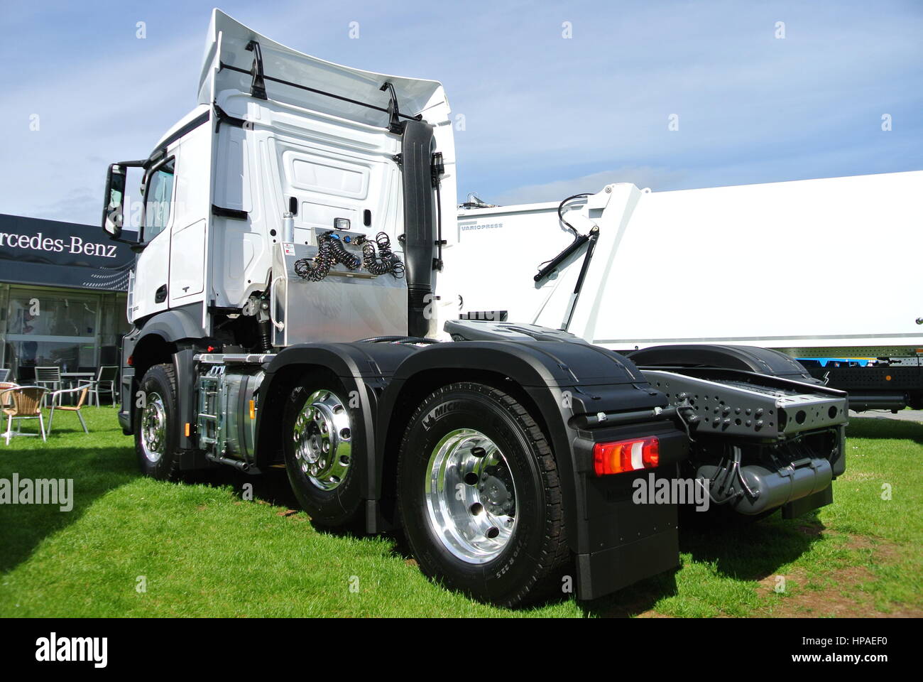 Mercedes arocs hi-res stock photography and images - Alamy