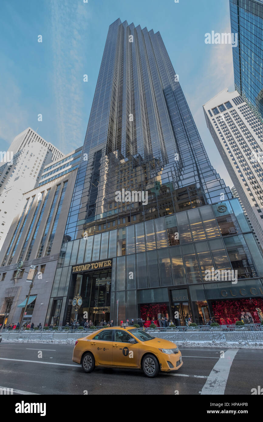 Trump Tower, skyscraper, building Stock Photo - Alamy
