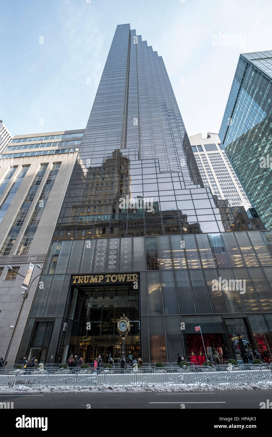 Trump Tower, skyscraper, building Stock Photo - Alamy