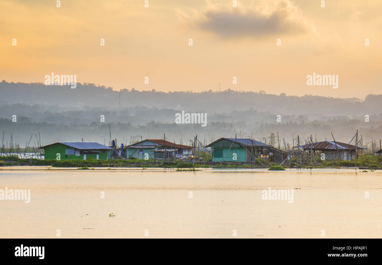 Rawa Pening Lake Semarang Central Java Indonesia Stock Photo - Alamy