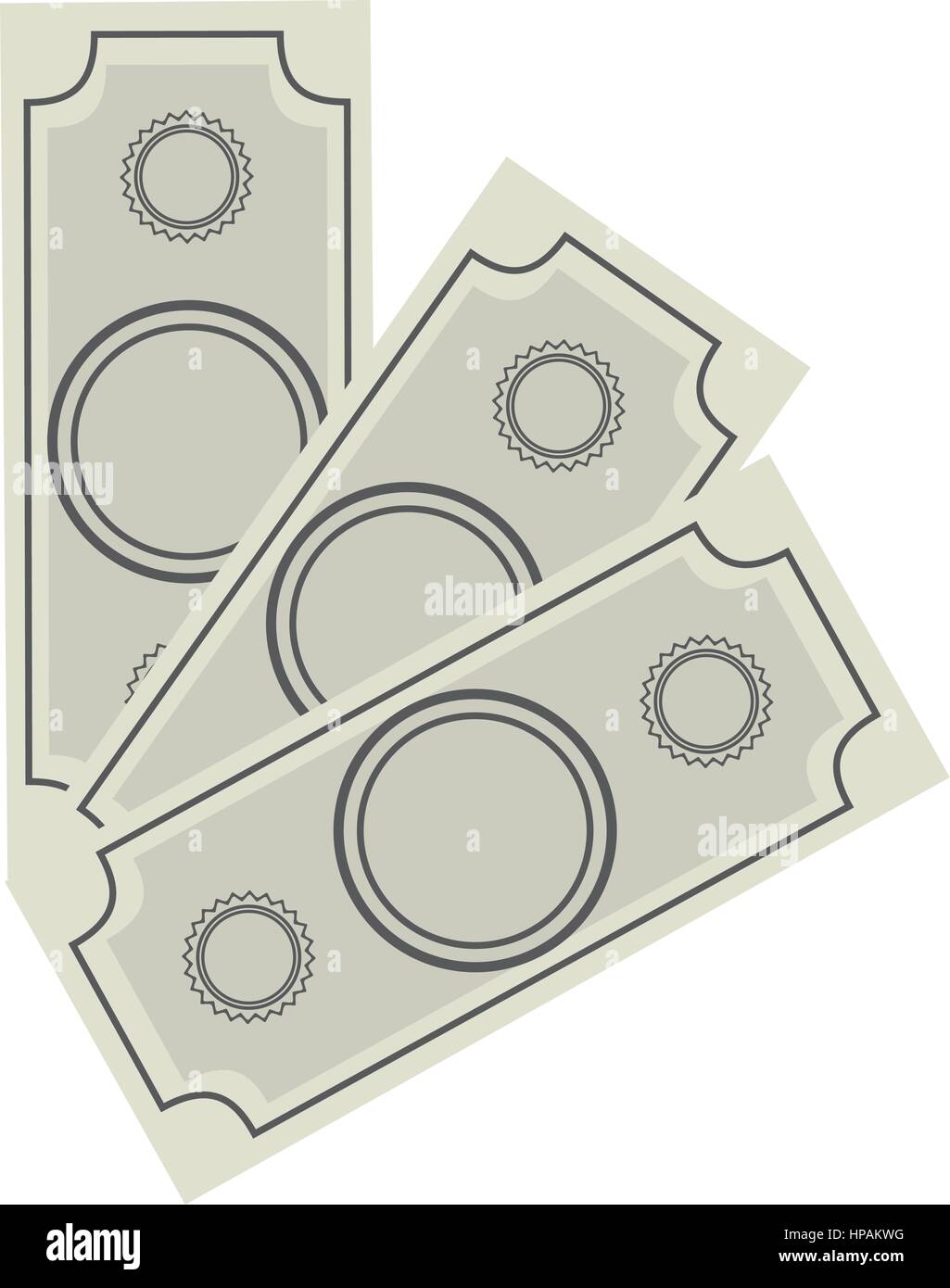 color background with money bills vector illustration Stock Vector ...