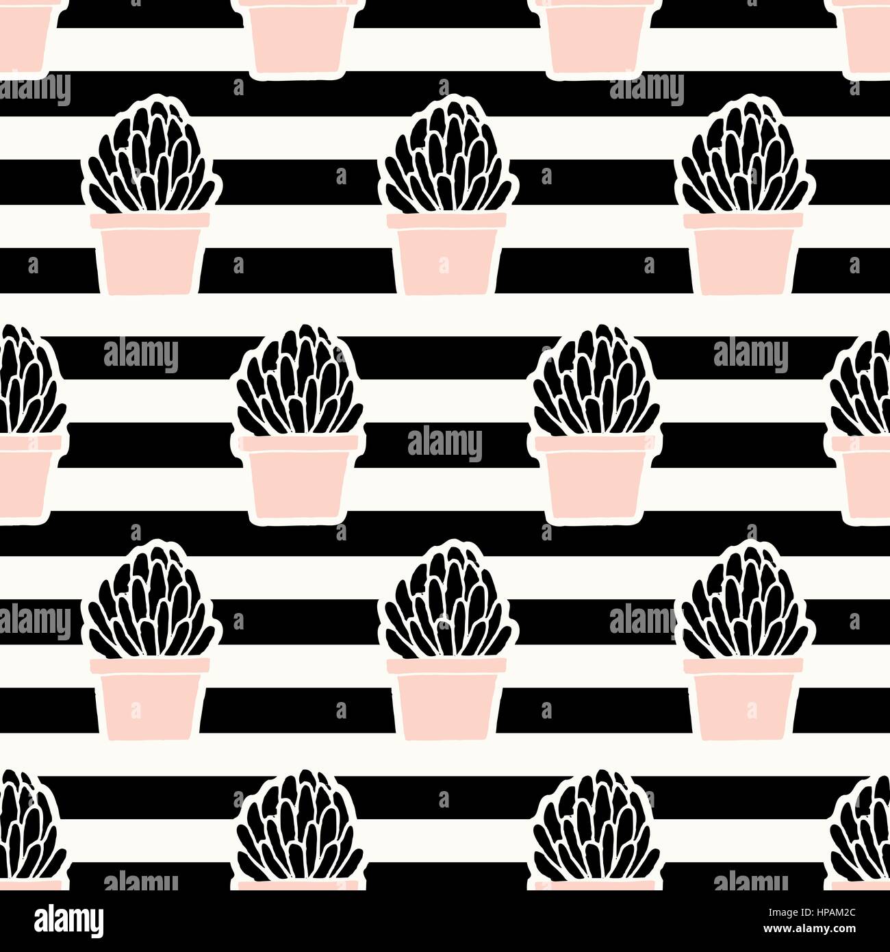 Seamless repeating pattern succulent plant hi-res stock photography and ...