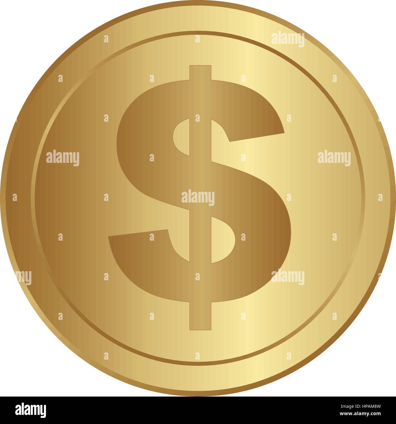 Side view stack cash Stock Vector Images - Alamy