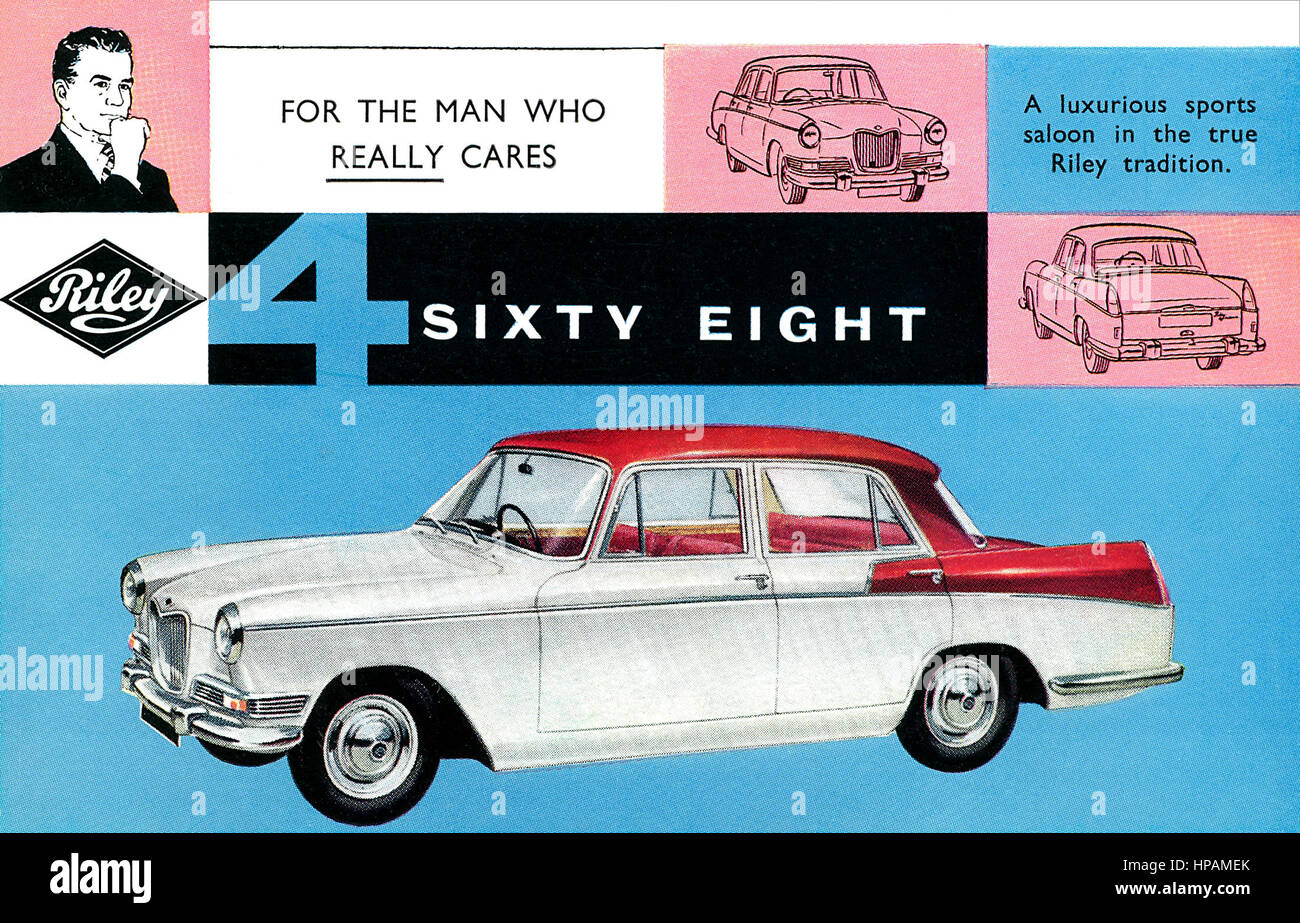 Vintage riley automobile hi-res stock photography and images - Alamy