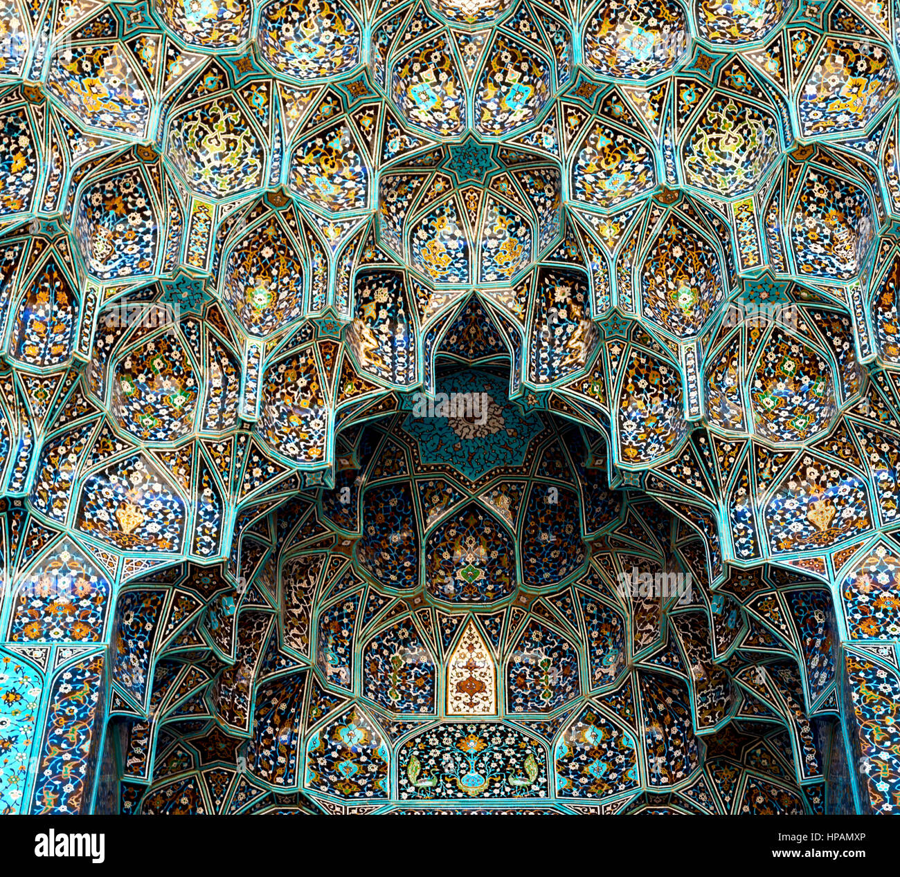 blur in iran abstract texture of the religion architecture mosque roof ...