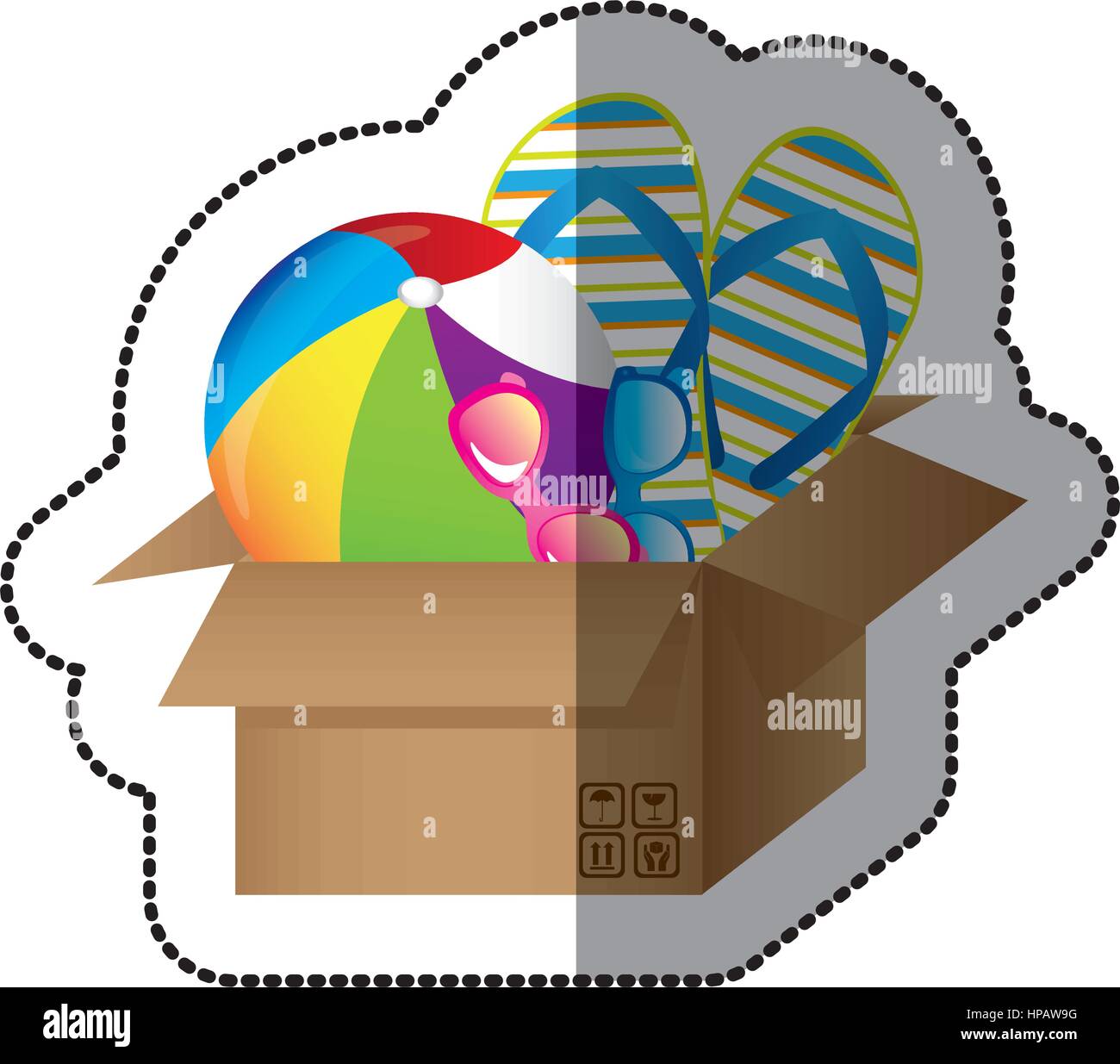 thing inside the box icon Stock Vector Image & Art - Alamy
