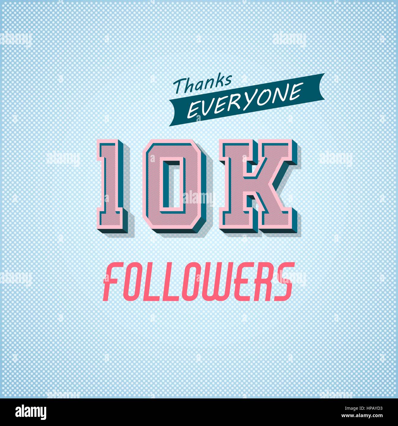 Followers Poster for Design 1 Stock Vector Image & Art - Alamy