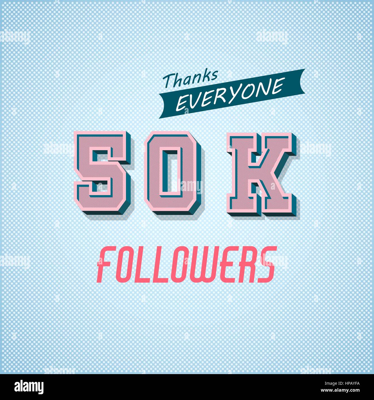 Followers Poster for Design 1 Stock Vector Image & Art - Alamy