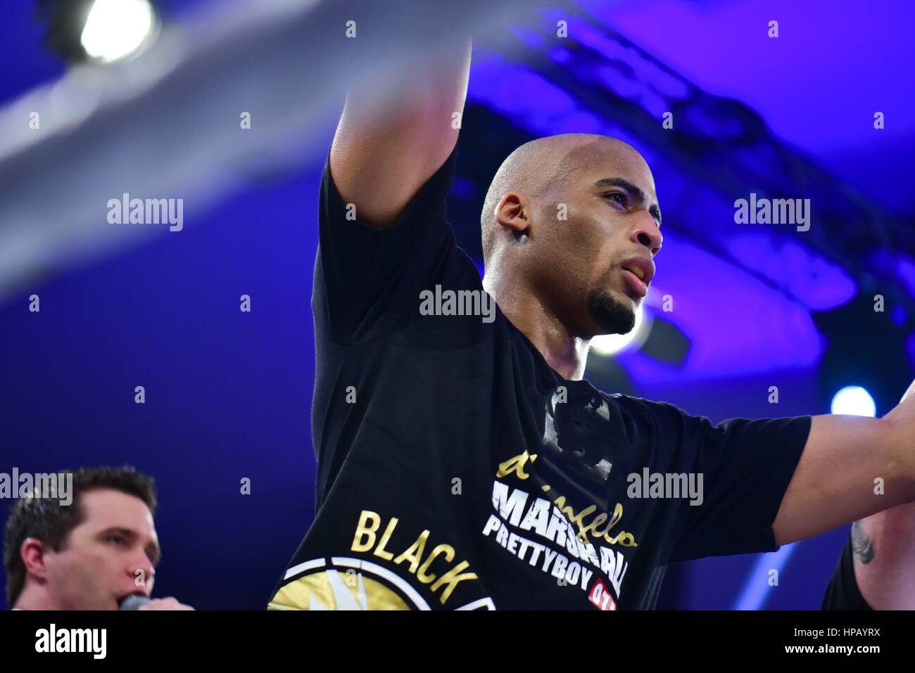March 7, 2015: D'Angelo Marshall (Curacao) at the Superkombat Fight ...