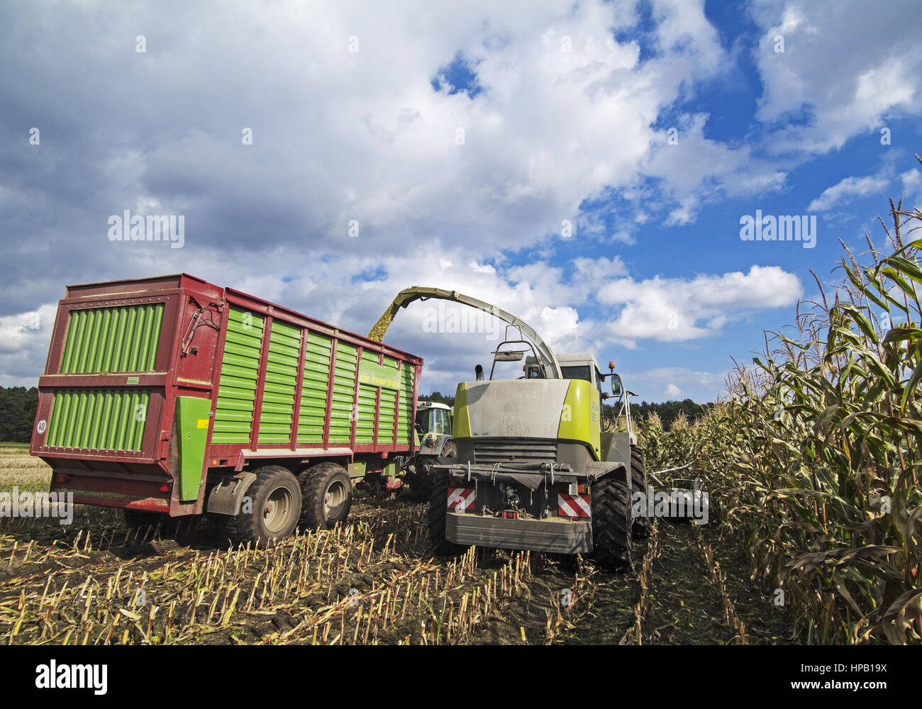 Corn silage biogas production hi-res stock photography and images - Alamy