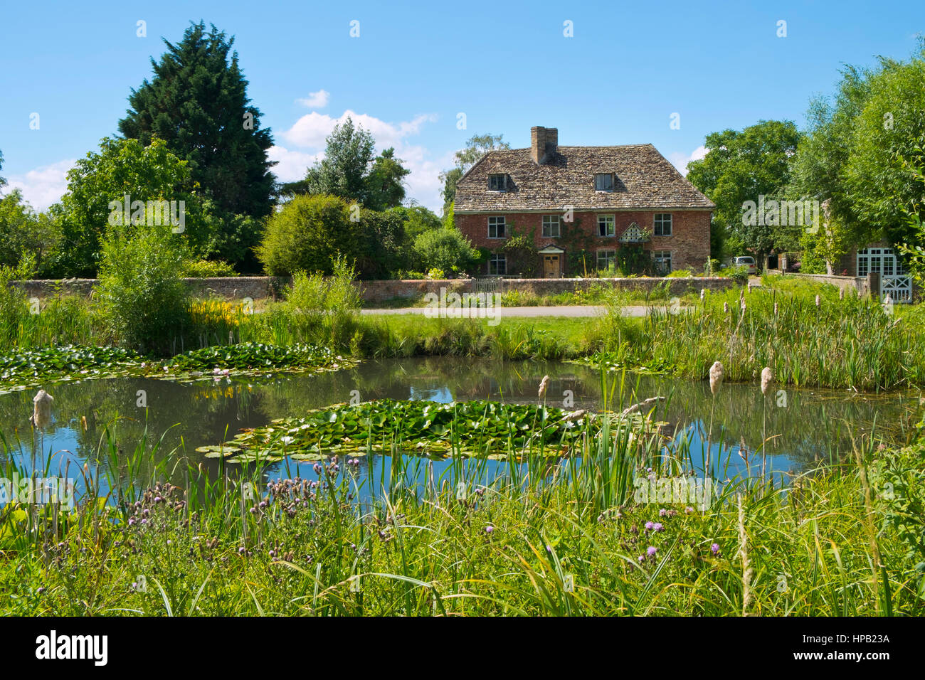 Idyllic homes around the picturesque village green and ponds at ...