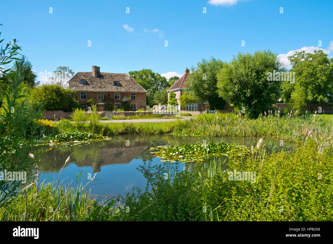 Idyllic homes around the picturesque village green and ponds at ...