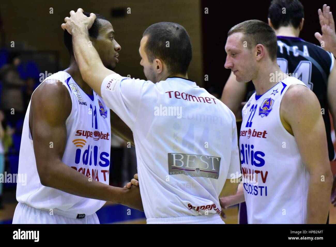 March 17, 2015: From left to right: Jermaine Jonte Flowers, Vlad Dogaru ...