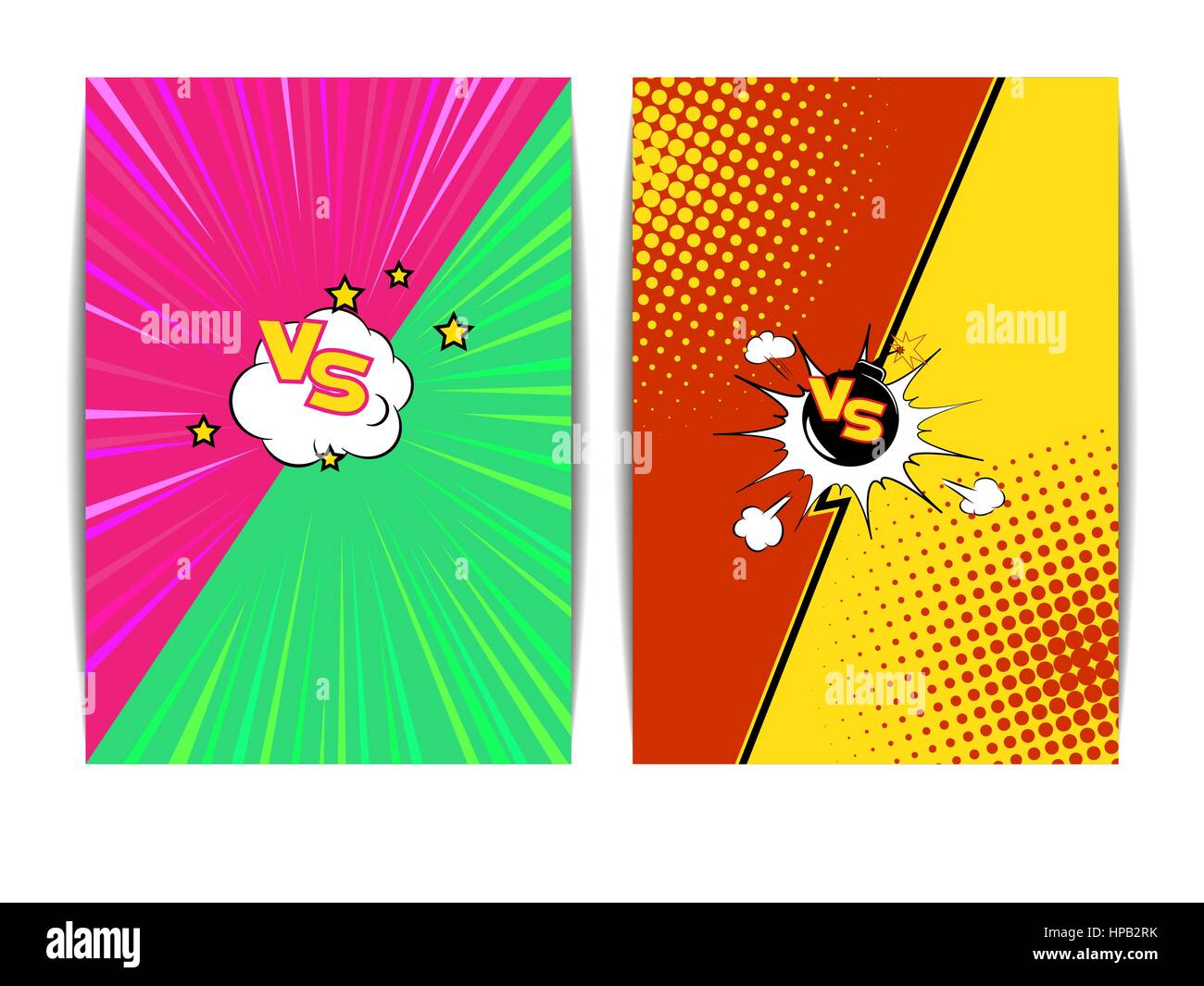 Cartoon superhero bubble Cut Out Stock Images & Pictures - Alamy