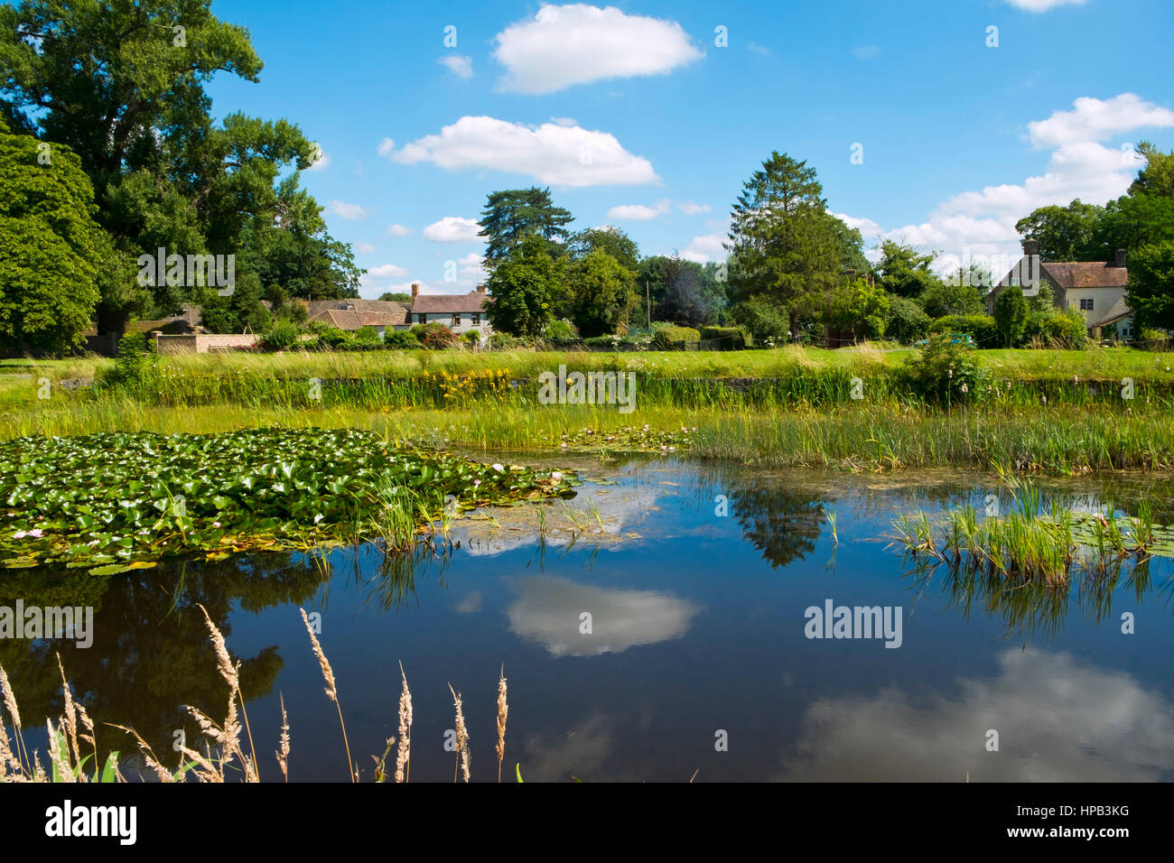 Idyllic homes around the picturesque village green and ponds at ...