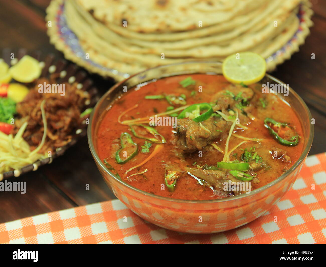 chicken nihari Stock Photo - Alamy
