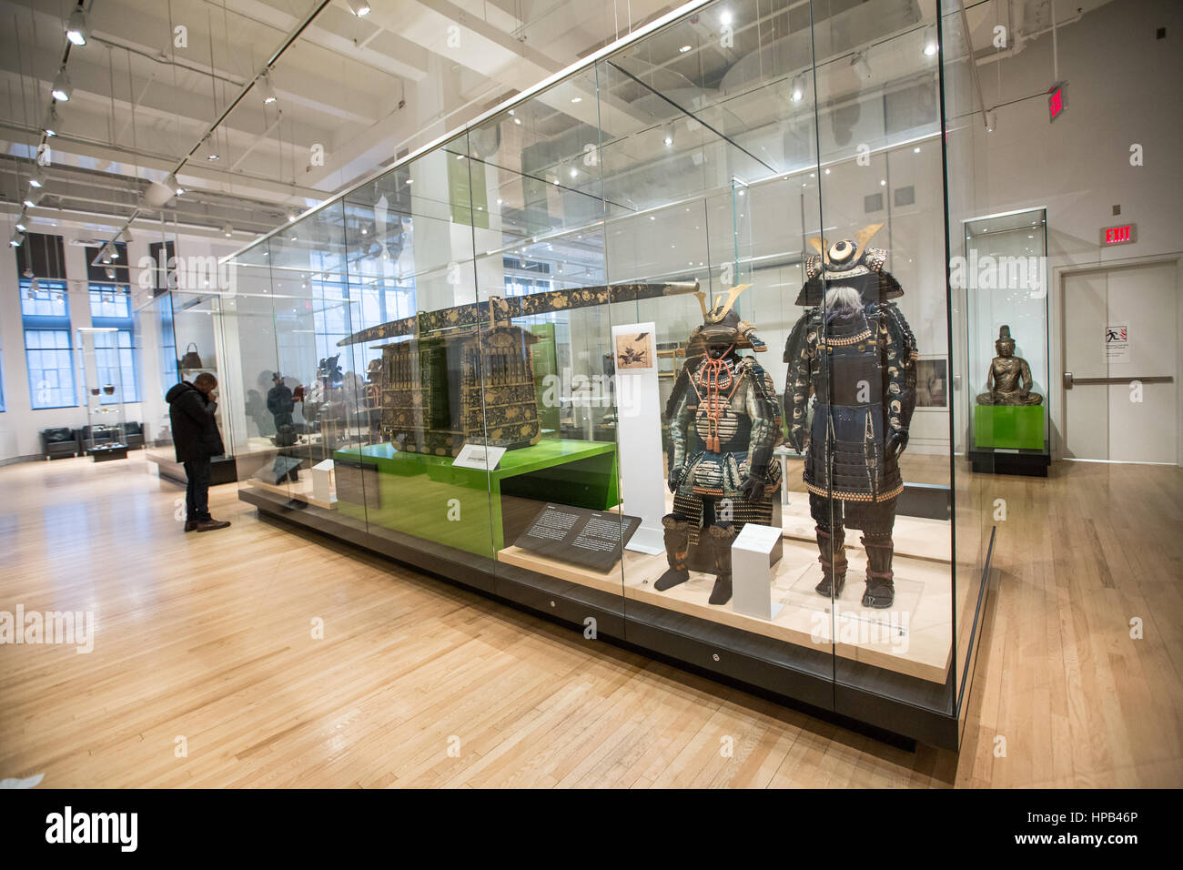 Asian sculptures and artifacts inside Toronto Royal Ontario Museum ...