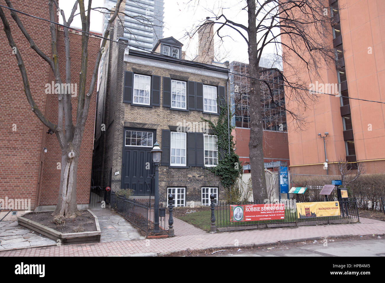 Toronto Mackenzie House Stock Photo - Alamy
