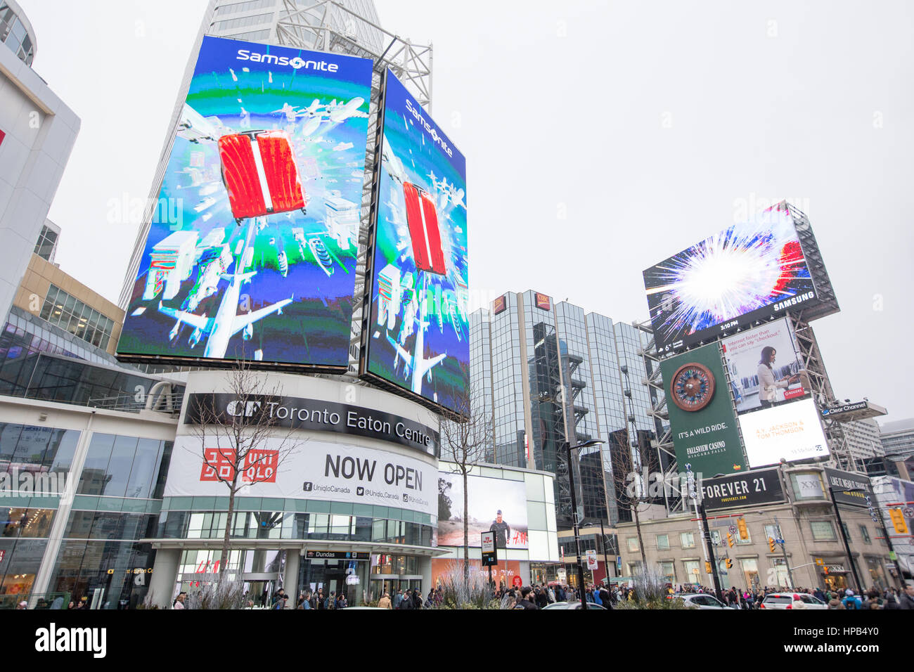 Toronto billboard hi-res stock photography and images - Alamy