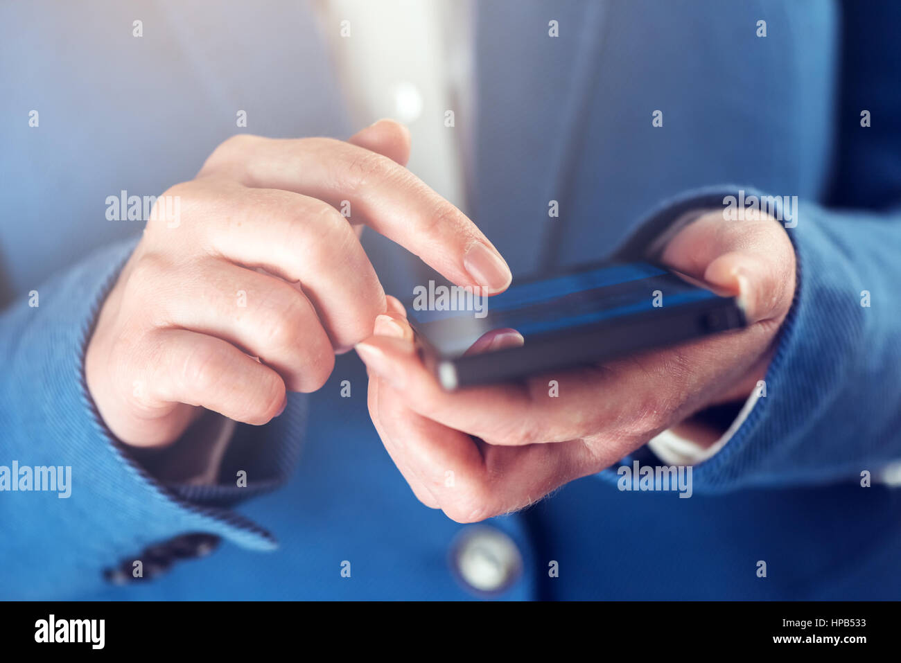 Touchscreen phone finger hi-res stock photography and images - Alamy
