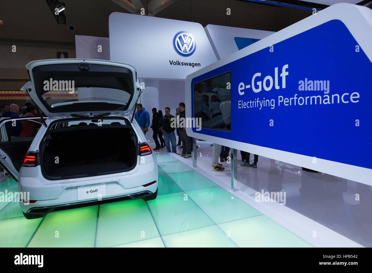 Vw golf electric hi-res stock photography and images - Alamy