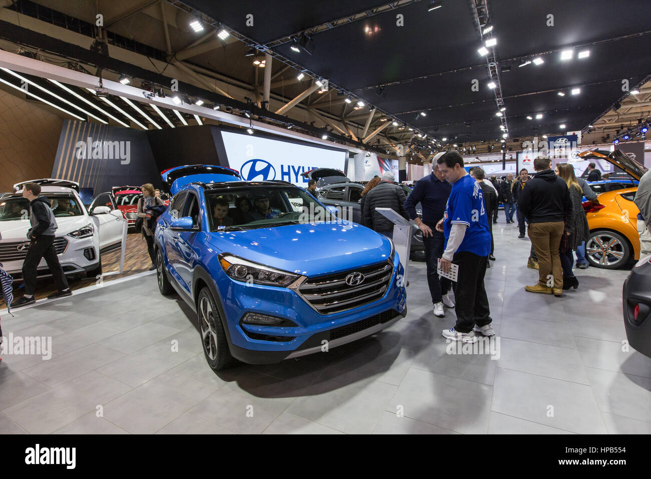 Hyundai at the car show Stock Photo - Alamy