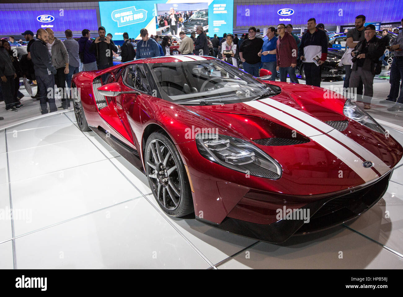 Ford GT supercar Stock Photo - Alamy