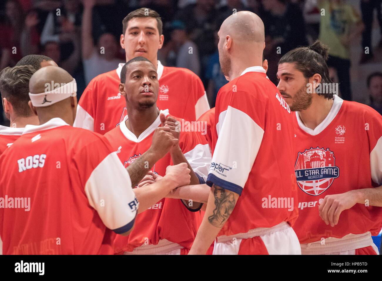 April 5, 2015: From left to right: Ionut Dragusin, Jermaine Jonte ...