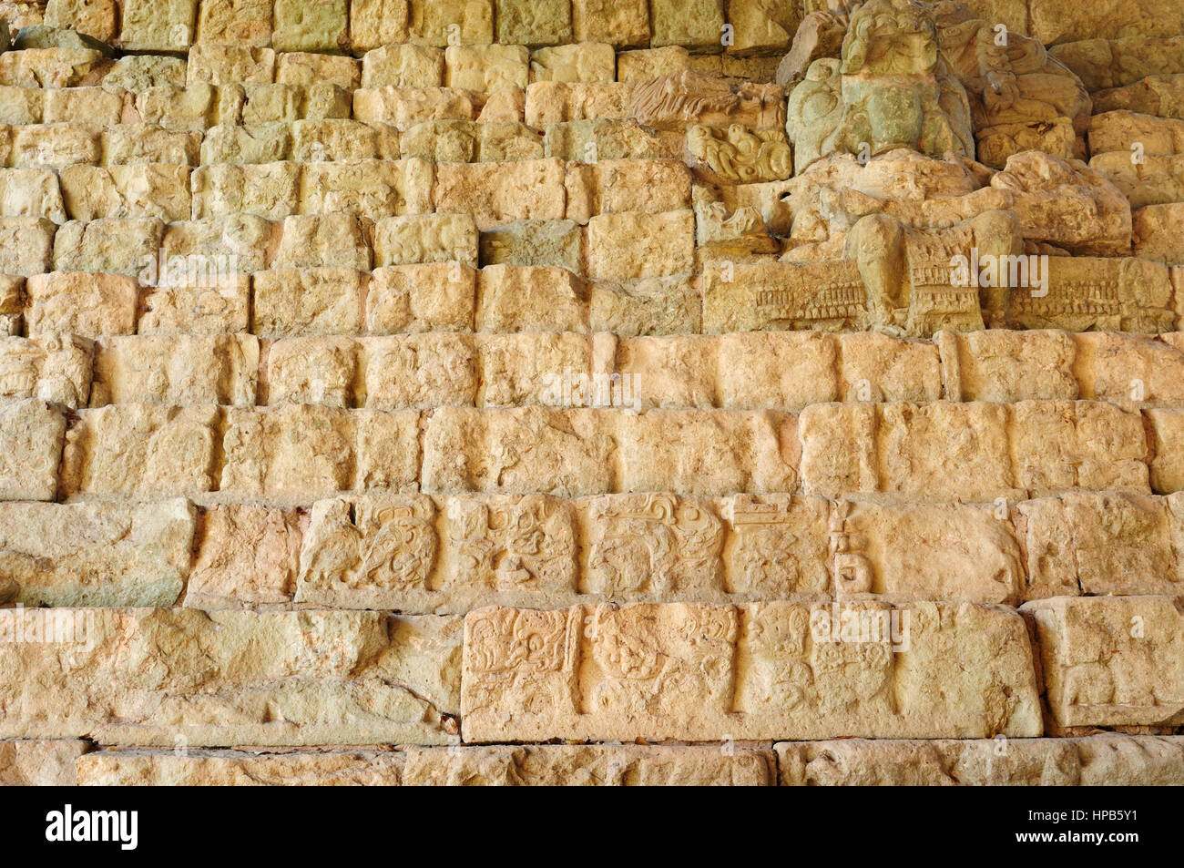 Copan hieroglyphic stairway hi-res stock photography and images - Alamy