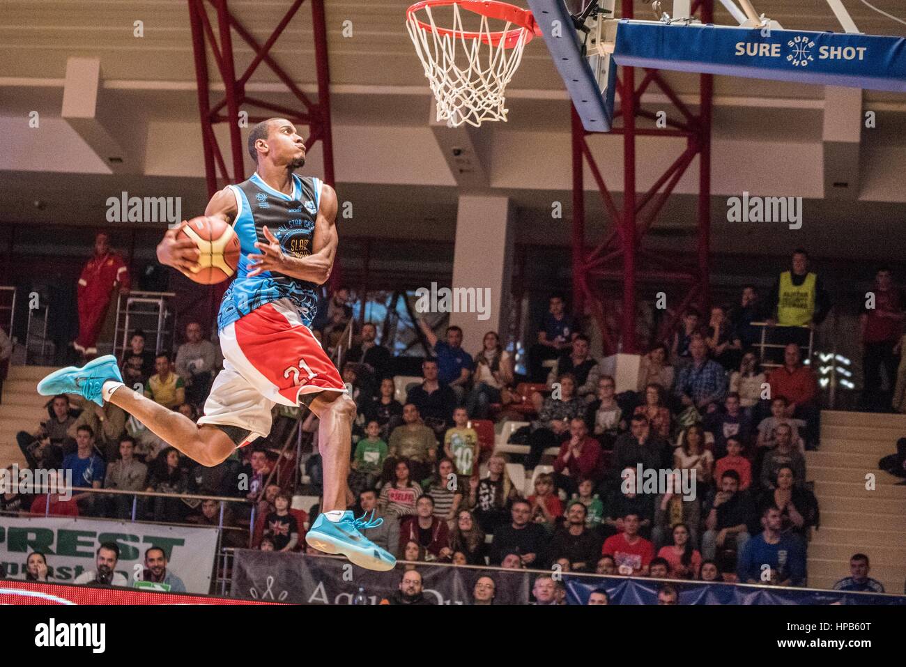 April 5, 2015: Jermaine Jonte Flowers in action during the All Star ...