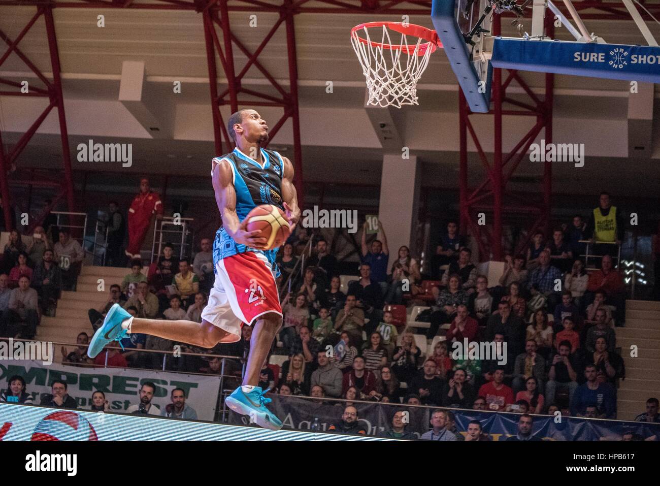 April 5, 2015: Jermaine Jonte Flowers in action during the All Star ...