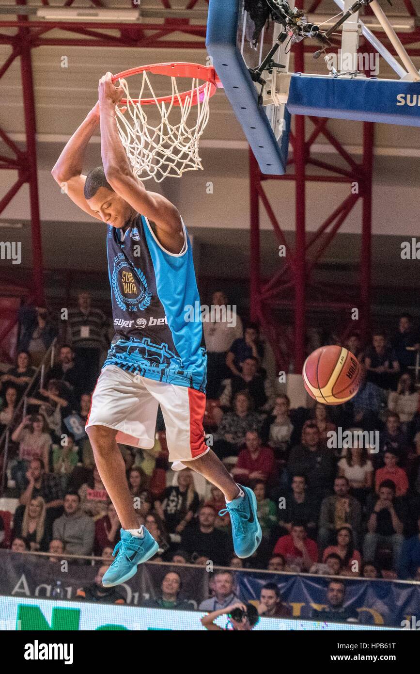 April 5, 2015: Jermaine Jonte Flowers in action during the All Star ...