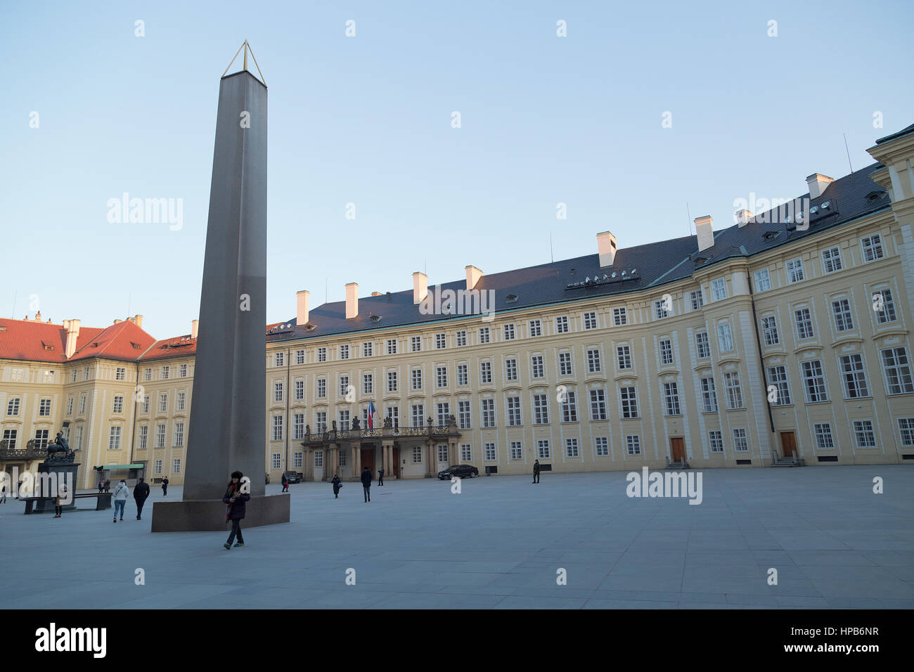 Old Royal Palace in Prague Czech Republic Stock Photo - Alamy