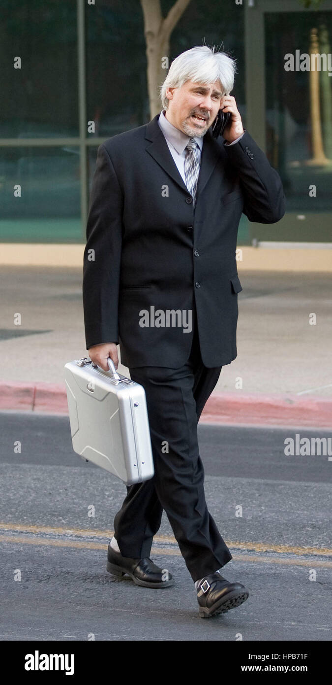 Thomas Riccio, a witness in the O.J. Simpson trial arrives at the Clark ...