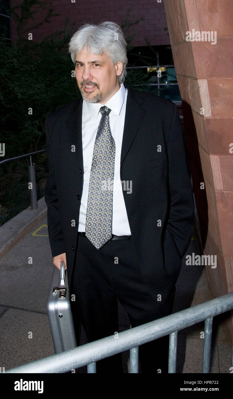 Thomas Riccio, a withness in the O.J. Simpson trial, leaves the Clark ...