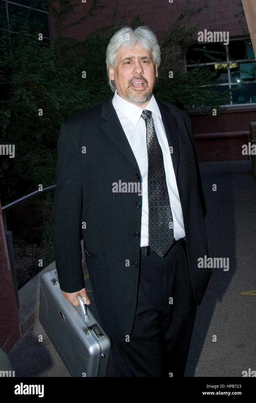 Thomas Riccio, a withness in the O.J. Simpson trial, leaves the Clark ...