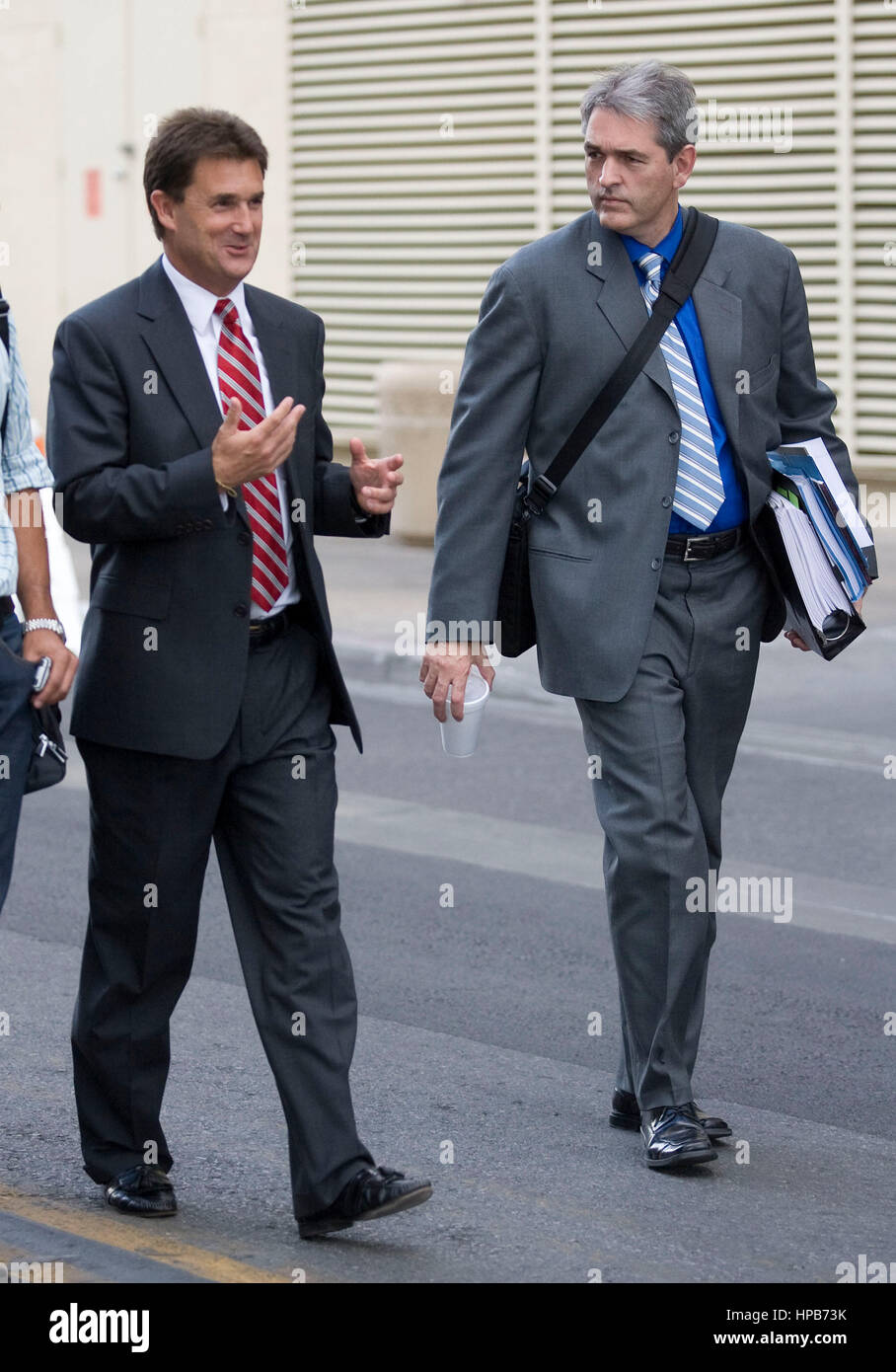 Attorneys for O.J. Simpson, Yale Galanter, left, and Gabriel Grasso ...