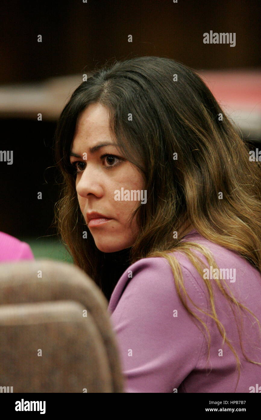 Angela Parks at a court hearing in Riverside, CA on Tuesday, September ...