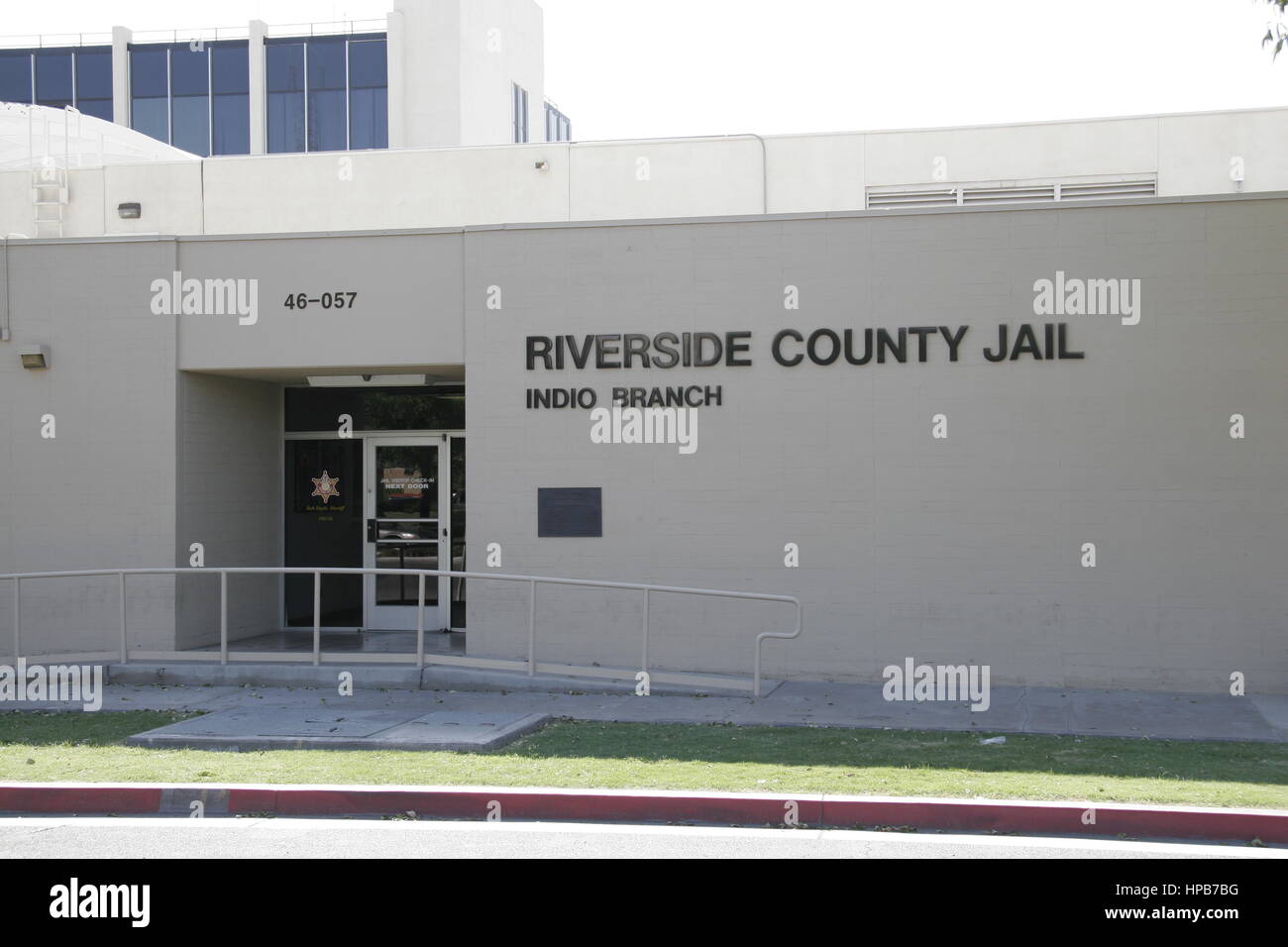 The Riverside County Jail in Indio, CA on August 25, 2005. Angela Parks ...