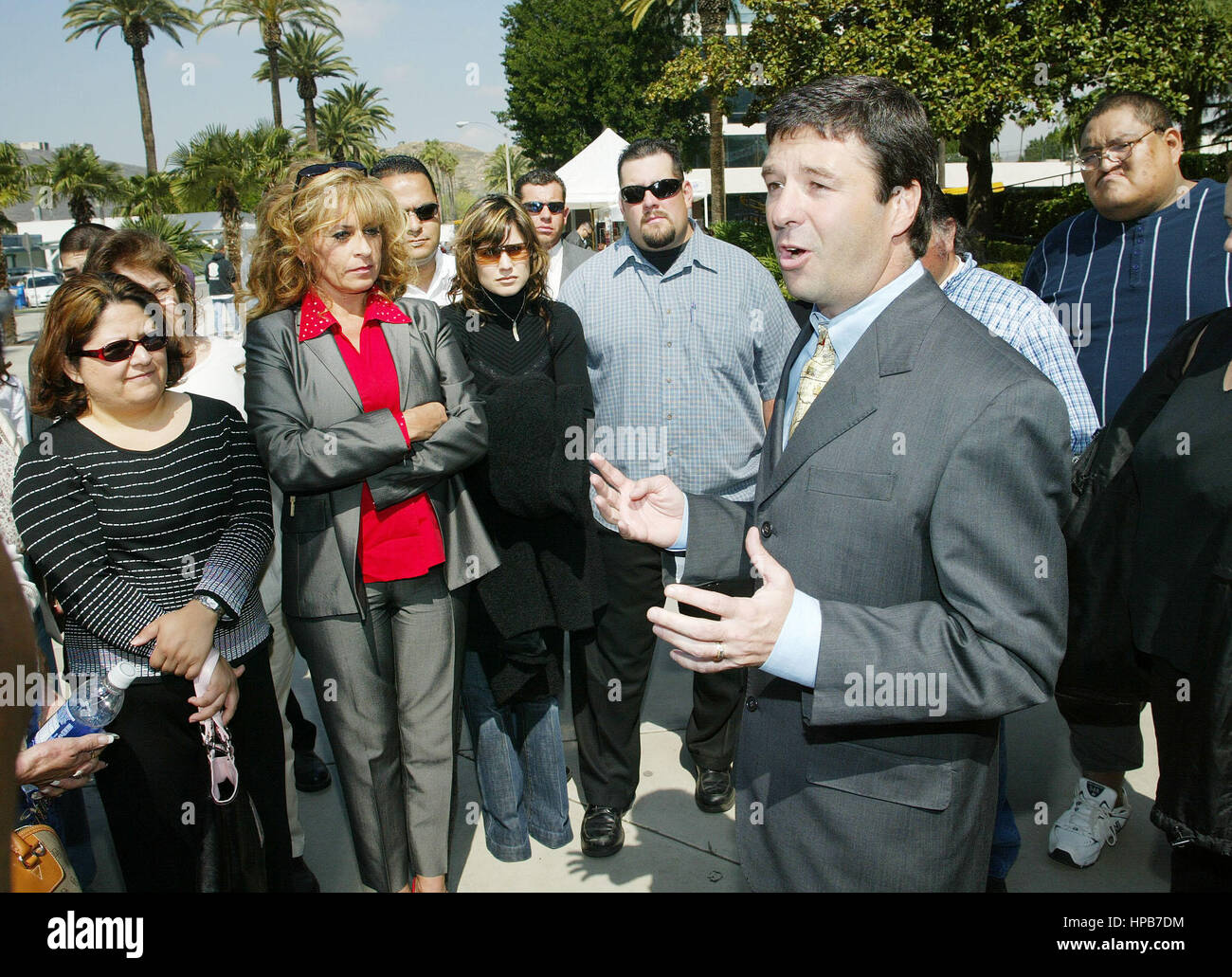 Jon Velie, foreground, an attorney representing plaintiffs that are ...