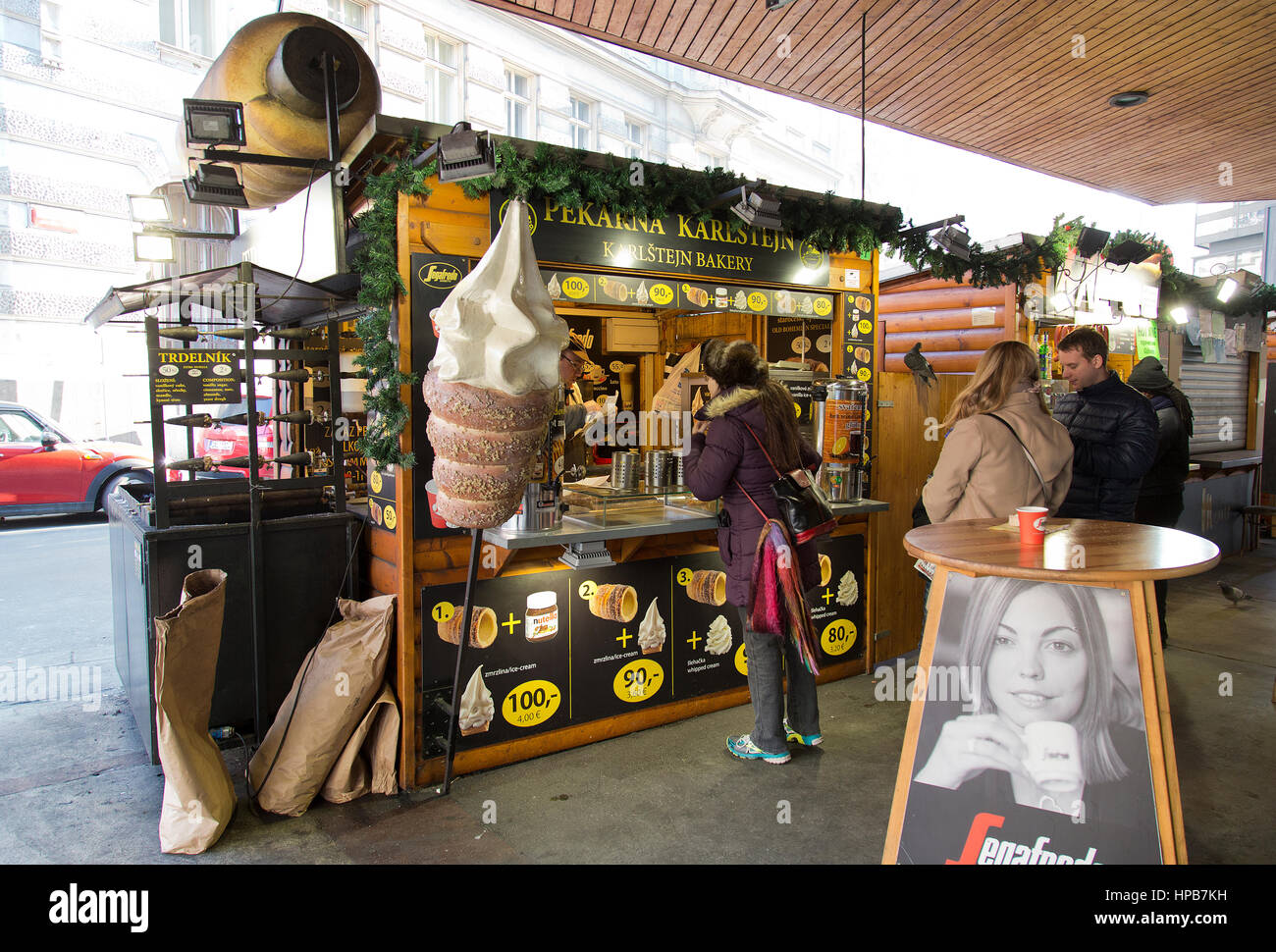 Czech pastry hi-res stock photography and images - Alamy