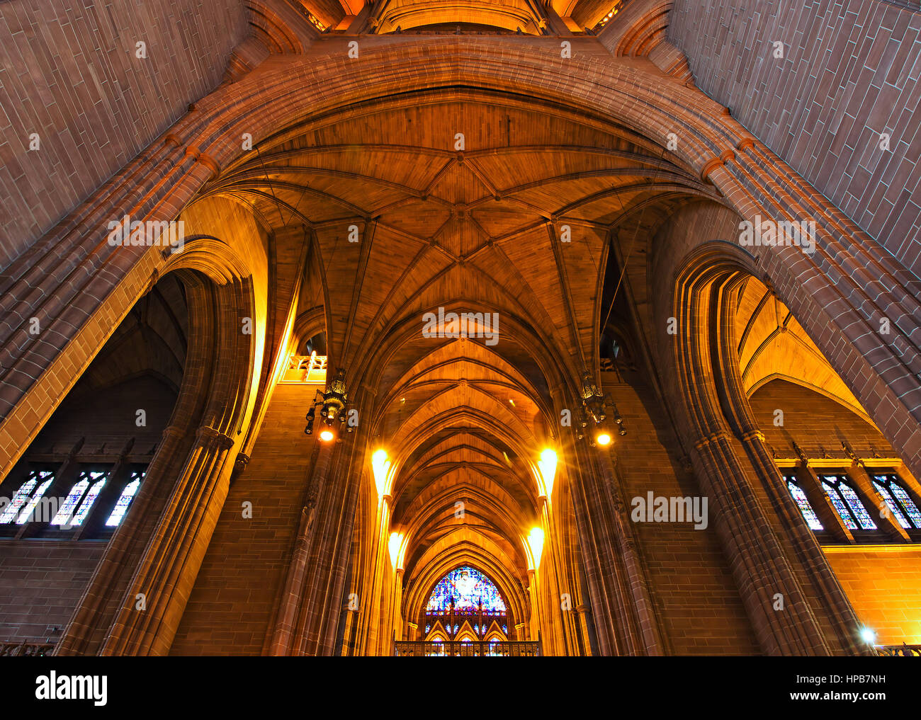 Liverpool cathedral interior hi-res stock photography and images - Alamy