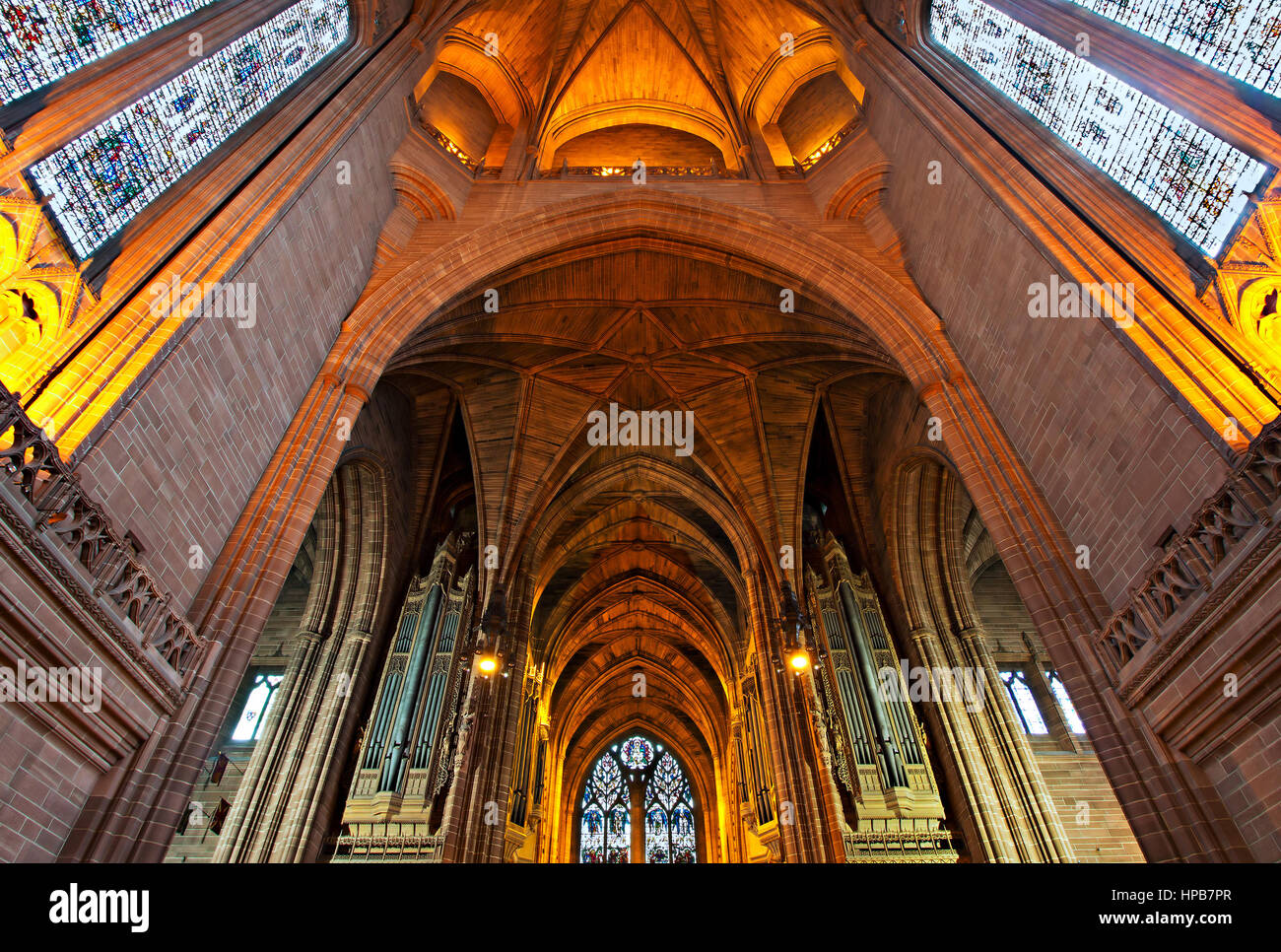 Liverpool cathedral interior hi-res stock photography and images - Alamy
